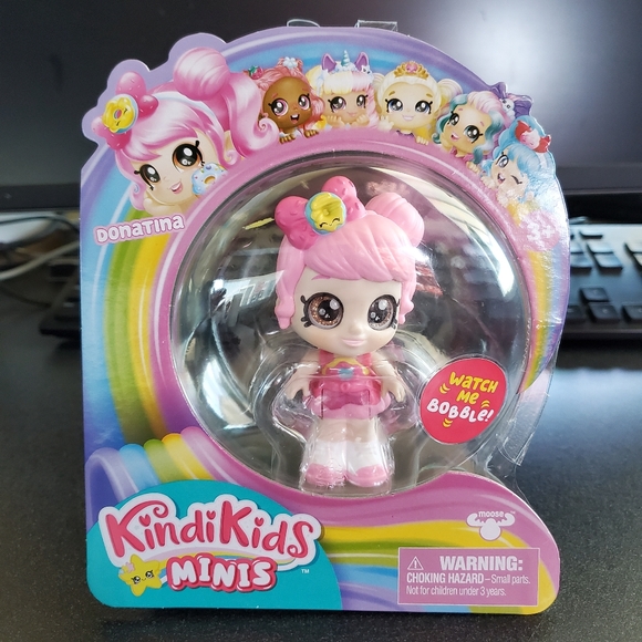 kindi kids minis | Toys | Kindi Kids Minis Bobble Doll Donatina Figure ...